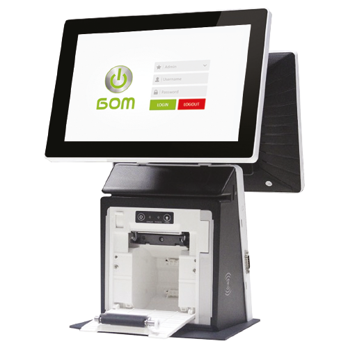 12″ and 12″ INTELLIGENT All in One Android Terminal BOM POS System ...